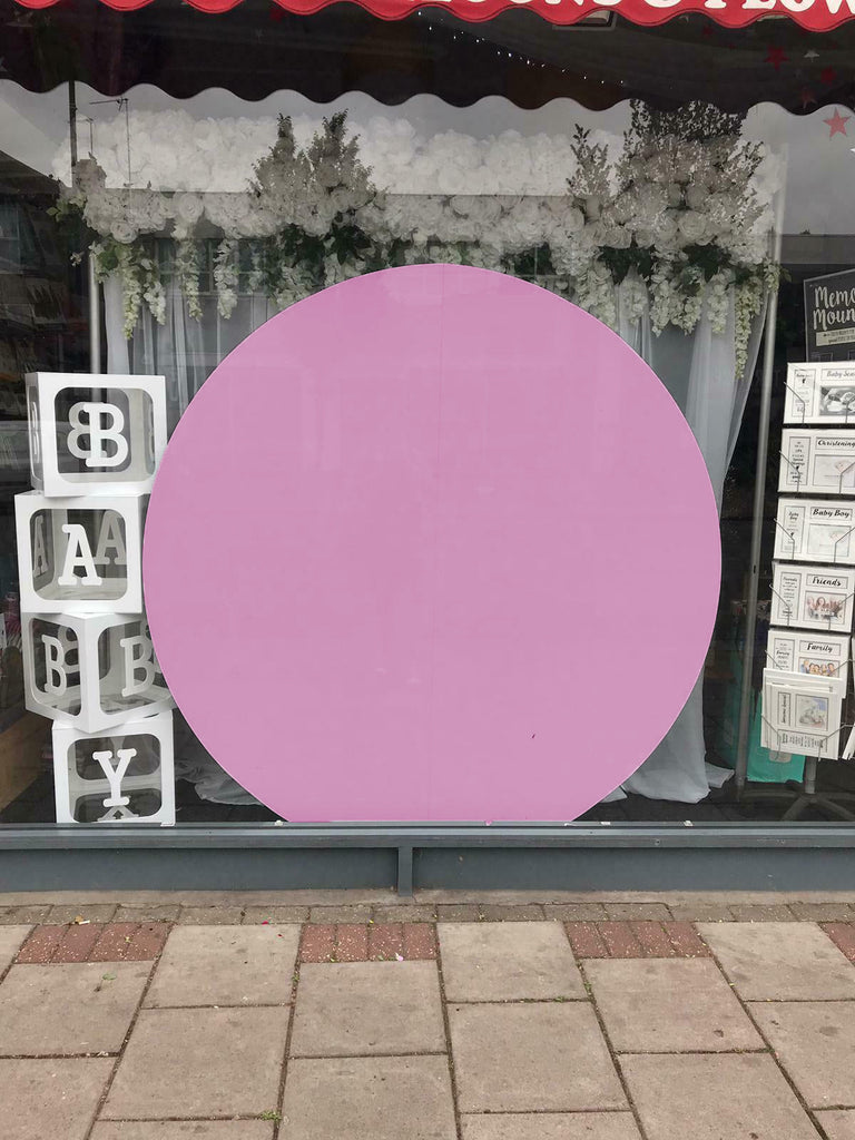 Circular Display Backdrop - Props for Weddings and Parties – Acrylic ...